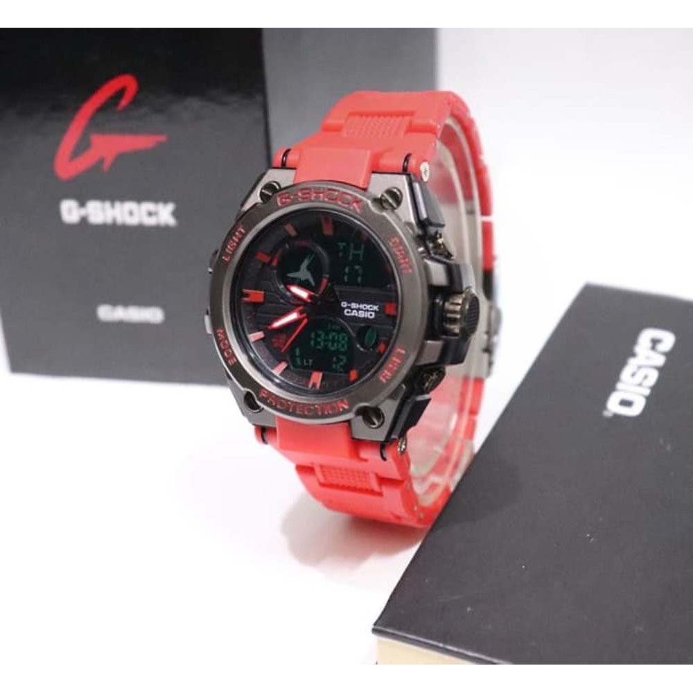 Jual JAM TANGAN PRIA G SHOCK GW 100 MIKA RED | Shopee Indonesia