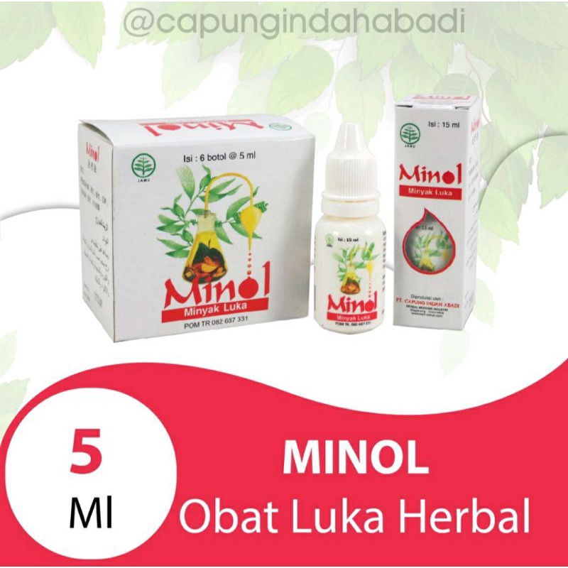 Jual MINOL OBAT LUKA HERBAL 5ML | Shopee Indonesia