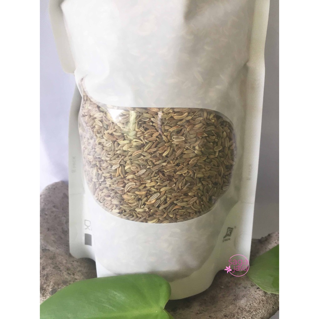 Jual Biji Adas Putih Manis Fennel Kemasan 250 gram Rempah Tradisional ...