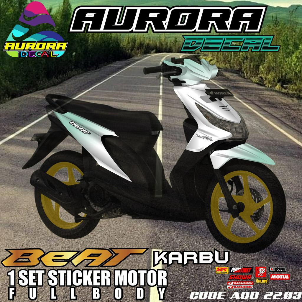 Jual Decal Dekal Sticker Stiker Striping BEAT KARBU FULL BODY DESIGN ...