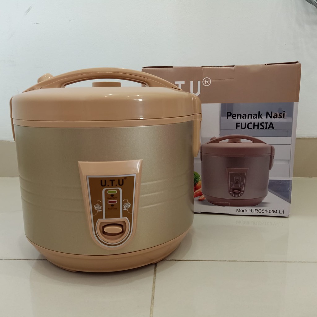 Jual Magic Com UTU FUSCHIA URC-5102M Rice Cooker 1.8 Liter | Shopee ...