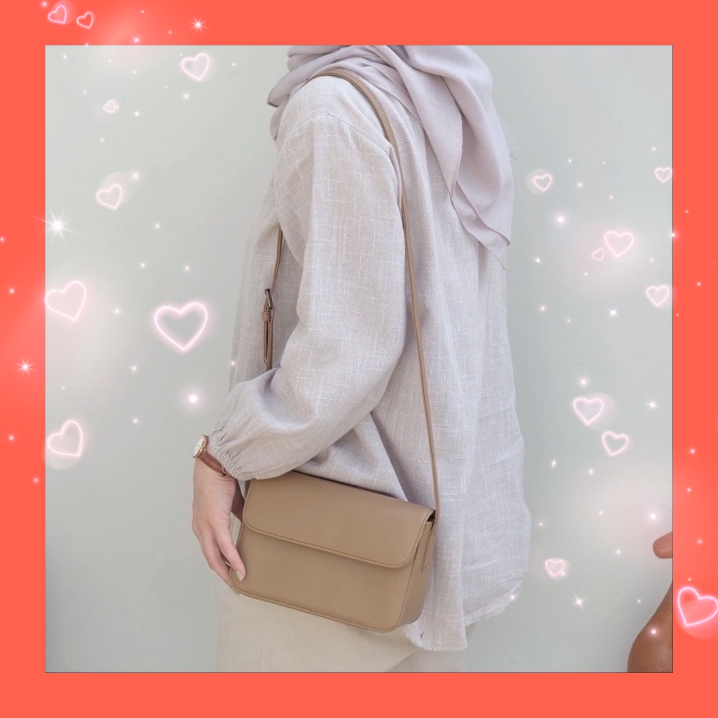 Jual AMELBAGHOME - Rumi Sling Bag TAS SELEMPANG WANITA TAS SLINGBAG FASHION TERBARU TAS BAHU ...