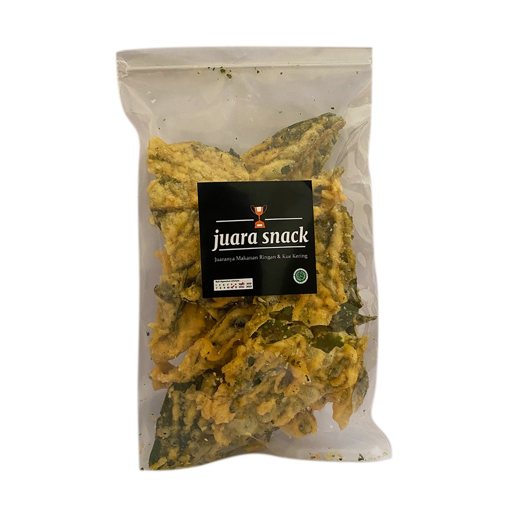 Jual Juara Snack - Keripik Bayam 100gr Camilan Tradisional Enak Gurih ...