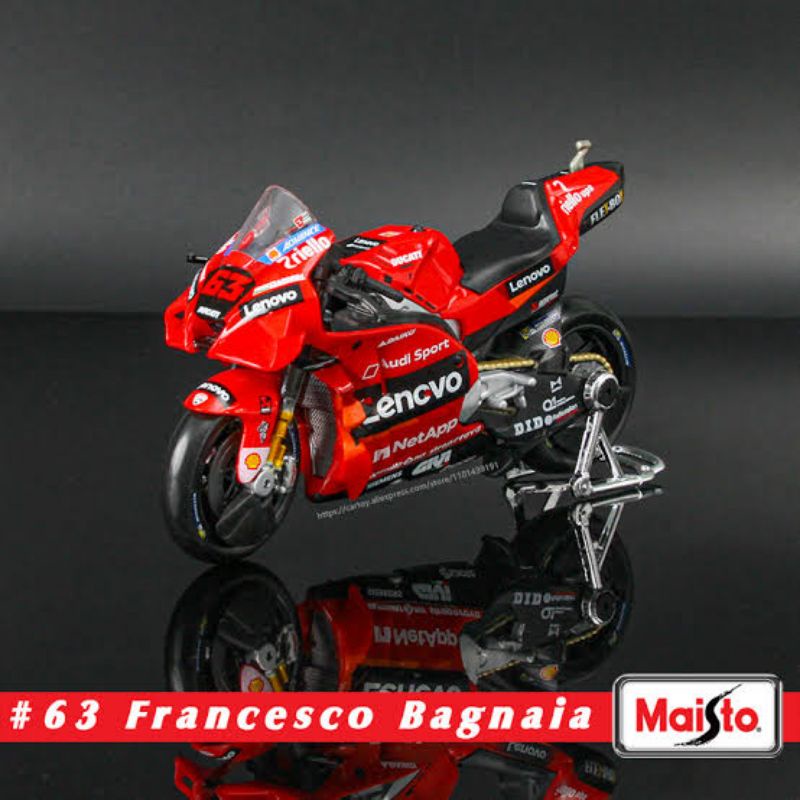 Jual Diecast Miniatur motogp 2021 Maisto Original.(Ducati Honda Yamaha ...