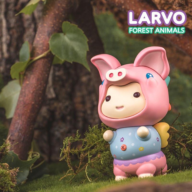 Jual BLIND BOX LARVO FOREST ANIMALS BY PLAYGROUNDERS X 1983 TOYS ...
