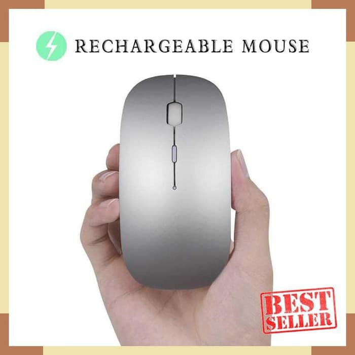 Jual Mouse Wireless Bluetooth Rechargeable Baterai Dapat Dicharge ...