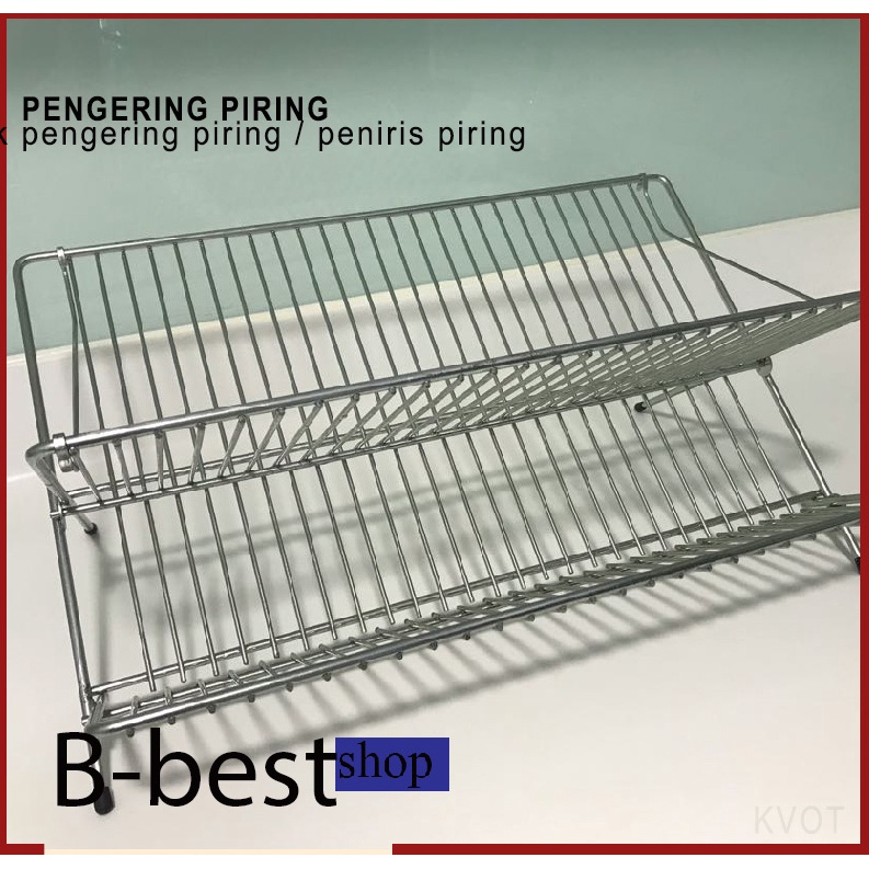 Jual PENIRIS PIRING KVOT Rak pengering piring / Rak piring tempat ...