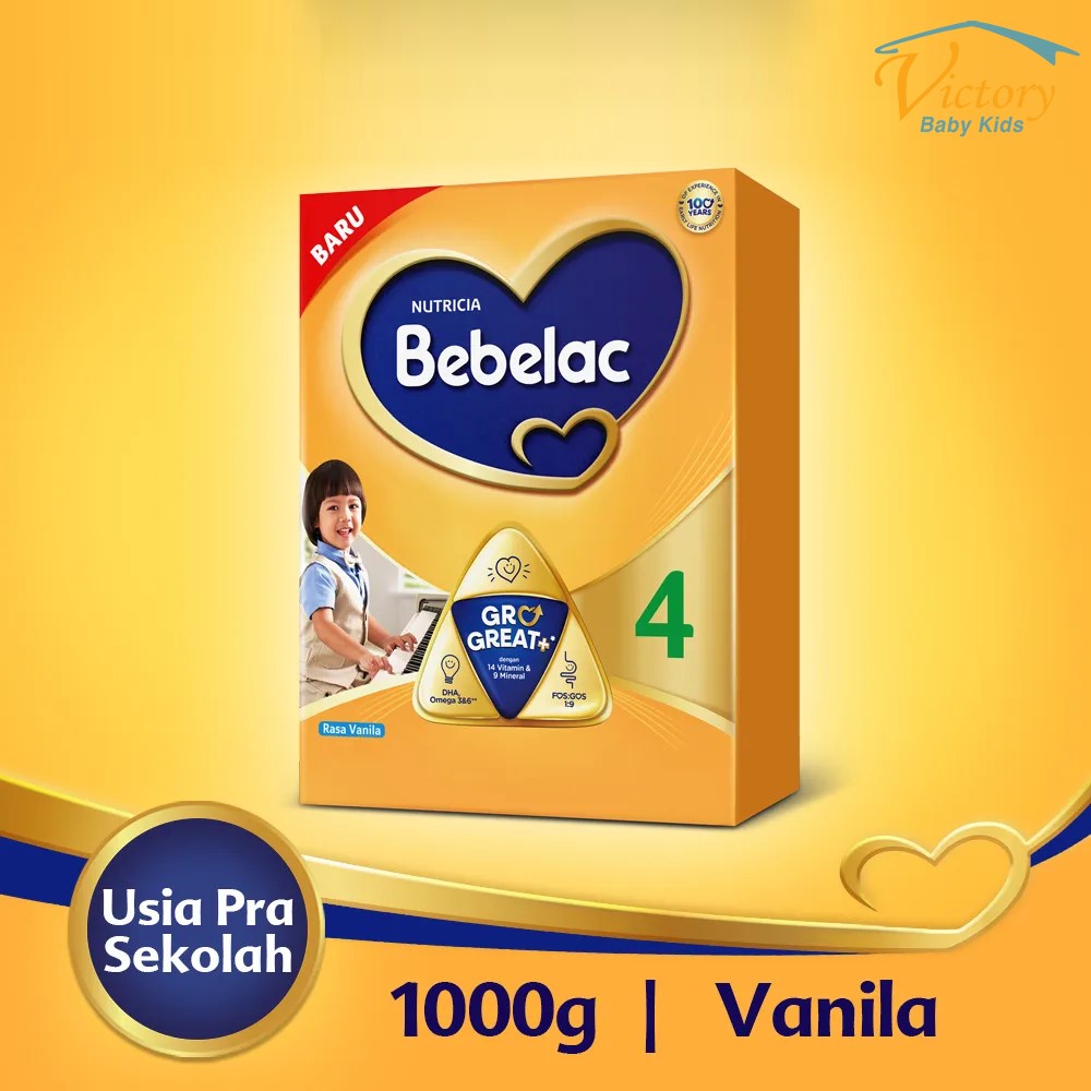 Jual Bebelac 4 Vanila 1000gr - Susu Pertumbuhan Tahap 4 (3-5 Tahun ...
