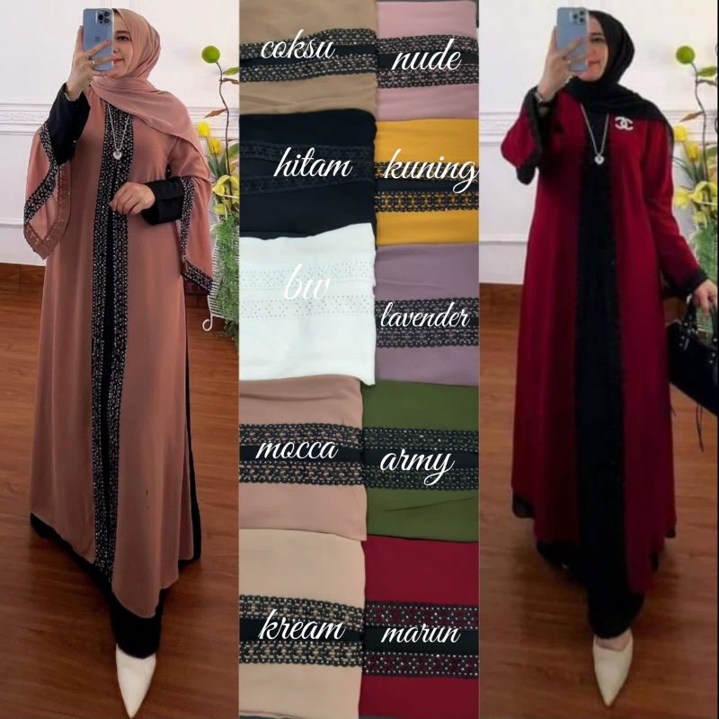 Jual SYARMILA ARABIAN ABAYA (Ready) | Shopee Indonesia