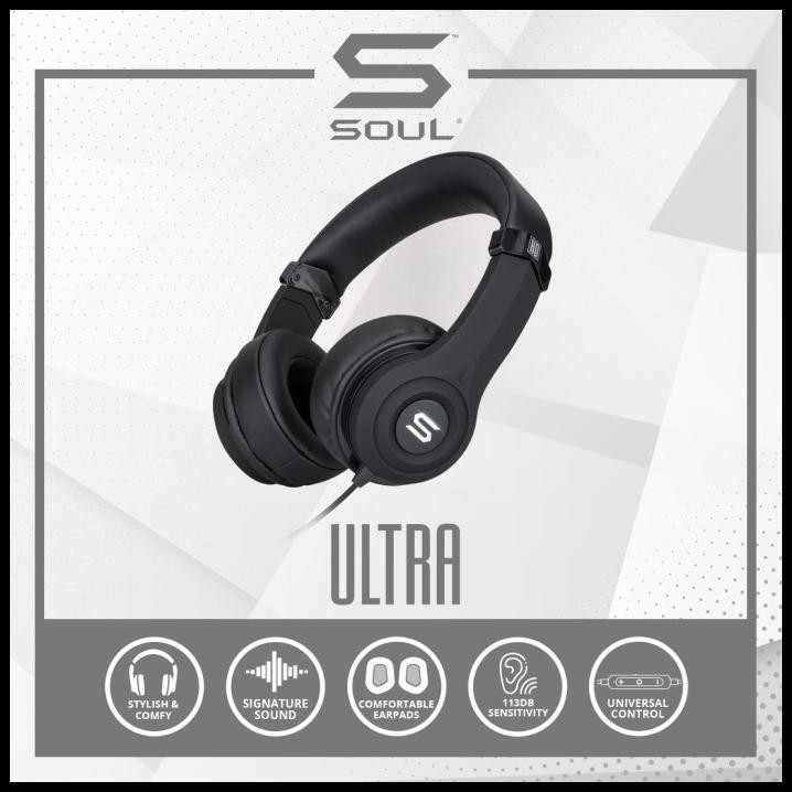 Jual Soul Ultra High Definition Dynamic Bass On-Ear Headphone - Silver ...