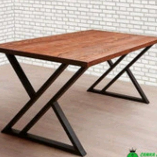 Jual Kaki meja 2 PSC (SEPASANG KAKI MEJA) besi hollow 4x4 | Shopee ...