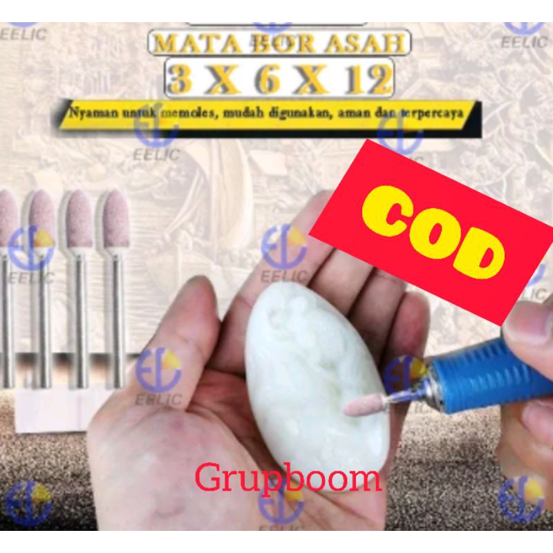 Jual MATA GERINDA BATU ASAH POLES 3X6MM LANCIP MINI GRINDER ASAH POLES ...