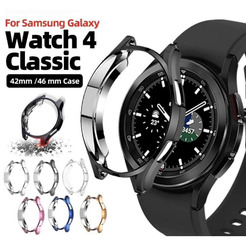 Jual Samsung Galaxy Watch 4 Classic 42mm / 46mm Rubber Case Soft Tpu ...