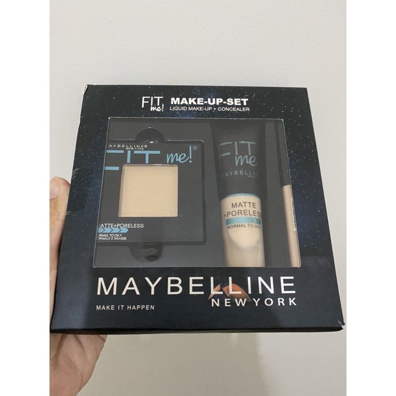 Jual Maybelline Fit Me set | Shopee Indonesia