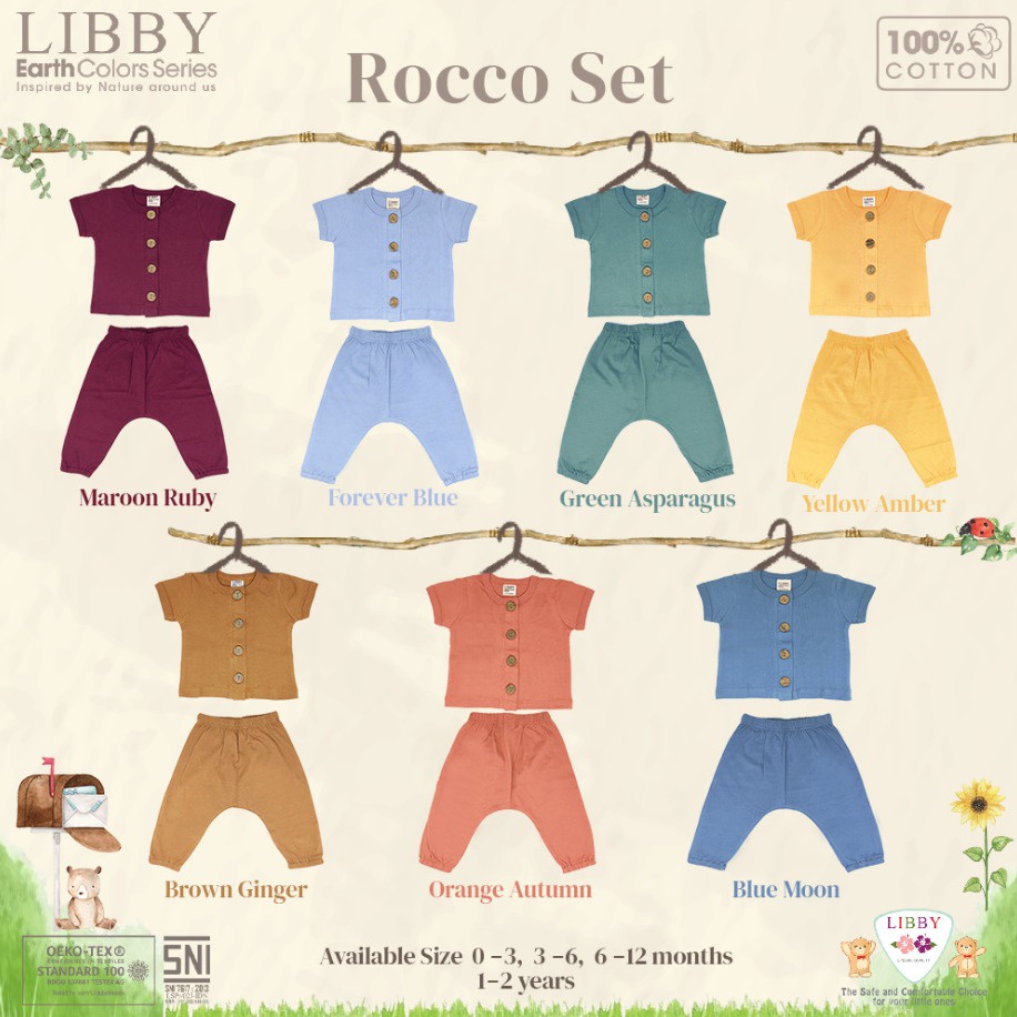 Jual LIBBY BABY New Rocco Set | Shopee Indonesia
