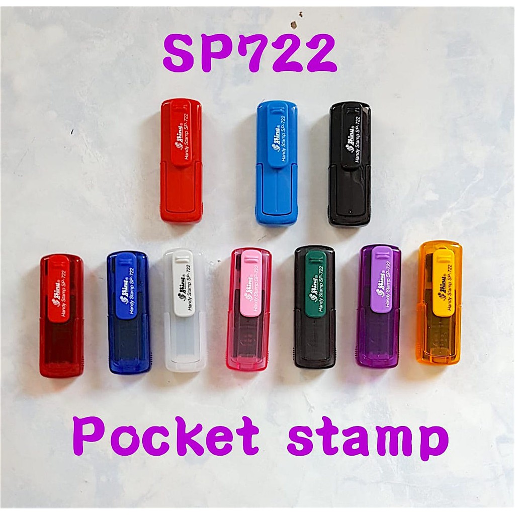 Jual Custom Stamp Stempel Profesi / Nama Handy SP722 | Shopee Indonesia