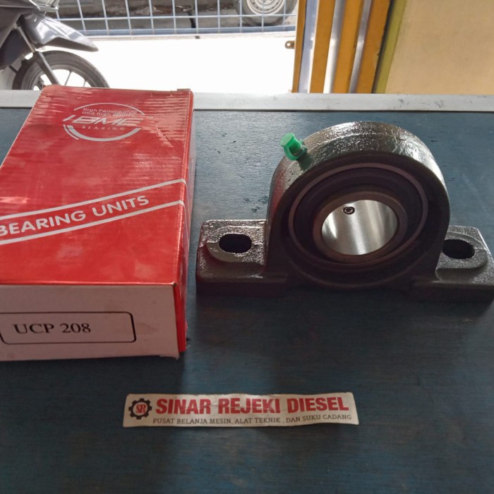 Jual Bearing Laher Laker Pillow Block UCP 208 As 40 mm BME zg | Shopee Indonesia