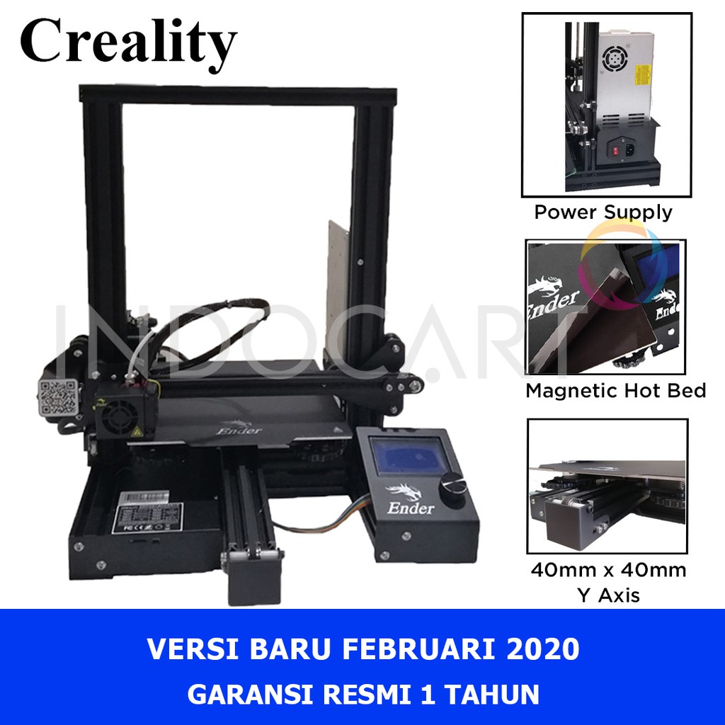 Jual PROMO 3D Printer Creality Ender-3 Pro Versi Terbaru Prusa i3 ...