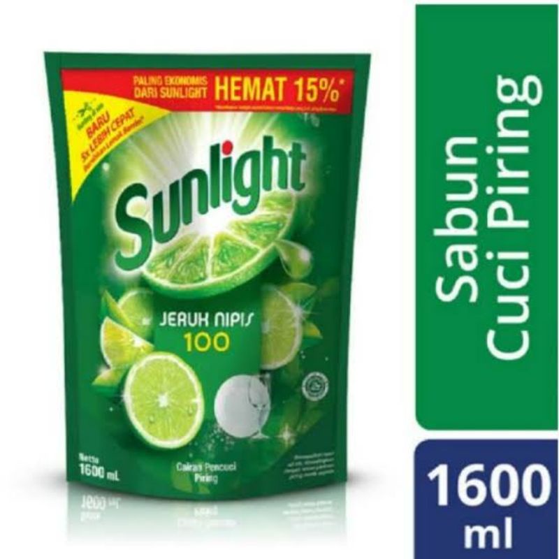 Jual Sunlight sabun cuci piring 1500g | Shopee Indonesia