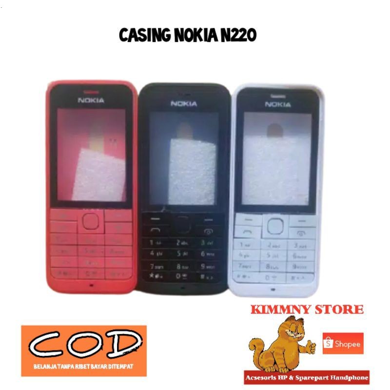 Jual CASING KESINGNOKIA N220 220 DEPAN BELAKANG | Shopee Indonesia