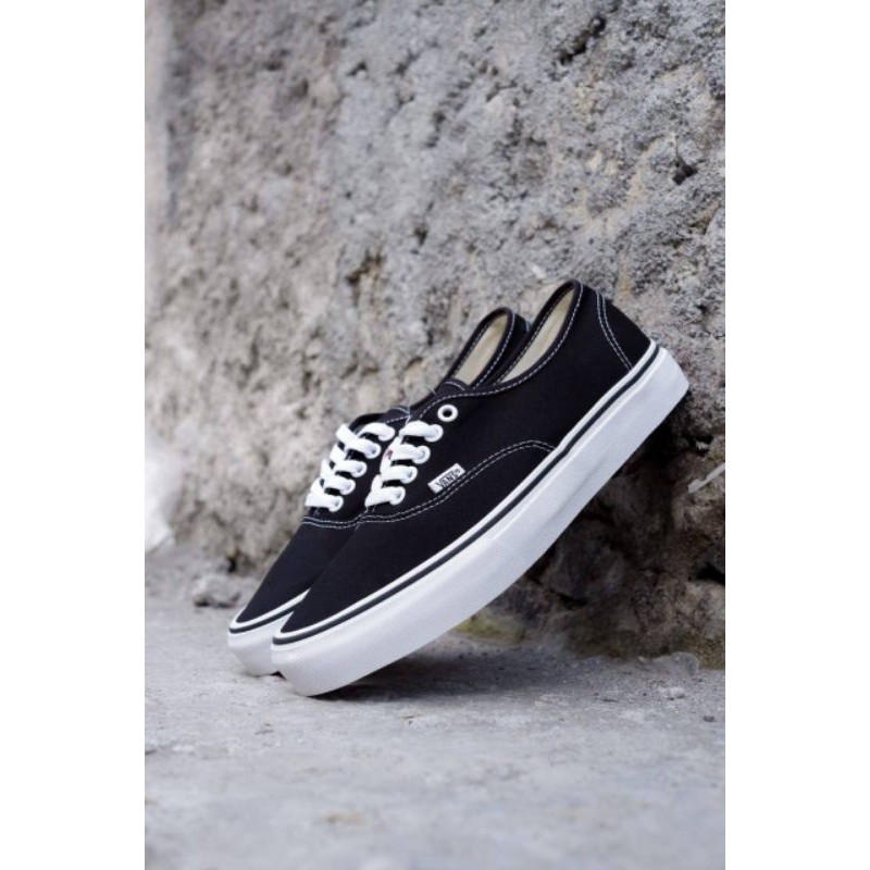 Jual Vans Authentic Black White ORIGINAL 100% | Shopee Indonesia