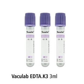 Jual botol kaca sampel sample - Tabung Darah Vaculab EDTA K3 3ml 3cc ...