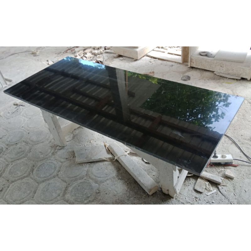 Jual Lembaran Lantai / Kitchen Set / Top Table Granit Hitam ( custom ...