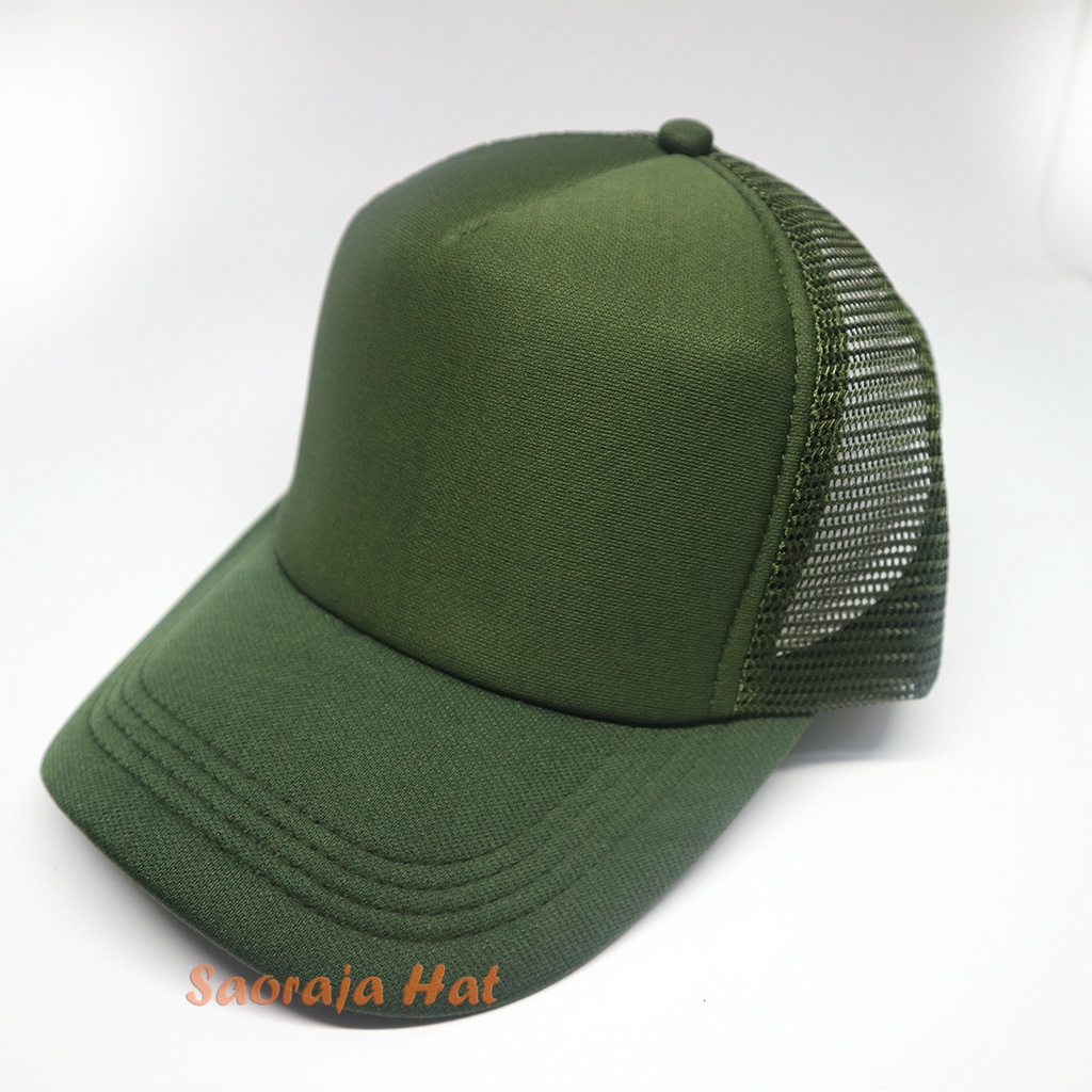 Jual Topi Jaring / Trucker Polos dan Kombinasi Warna Murah | Shopee ...
