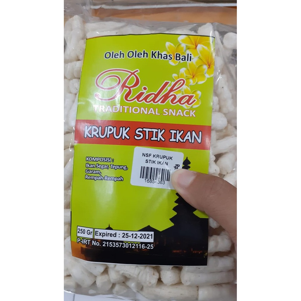 Jual STIK IKAN PEDAS/ORIGINAL RIDHA TRADITIONAL SNACK KHAS BALI 240GR ...