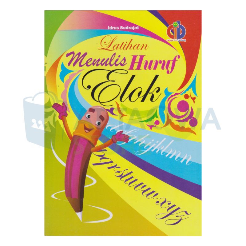 Jual Latihan Menulis Huruf Elok / Latin / Tegak Bersambung | Shopee ...