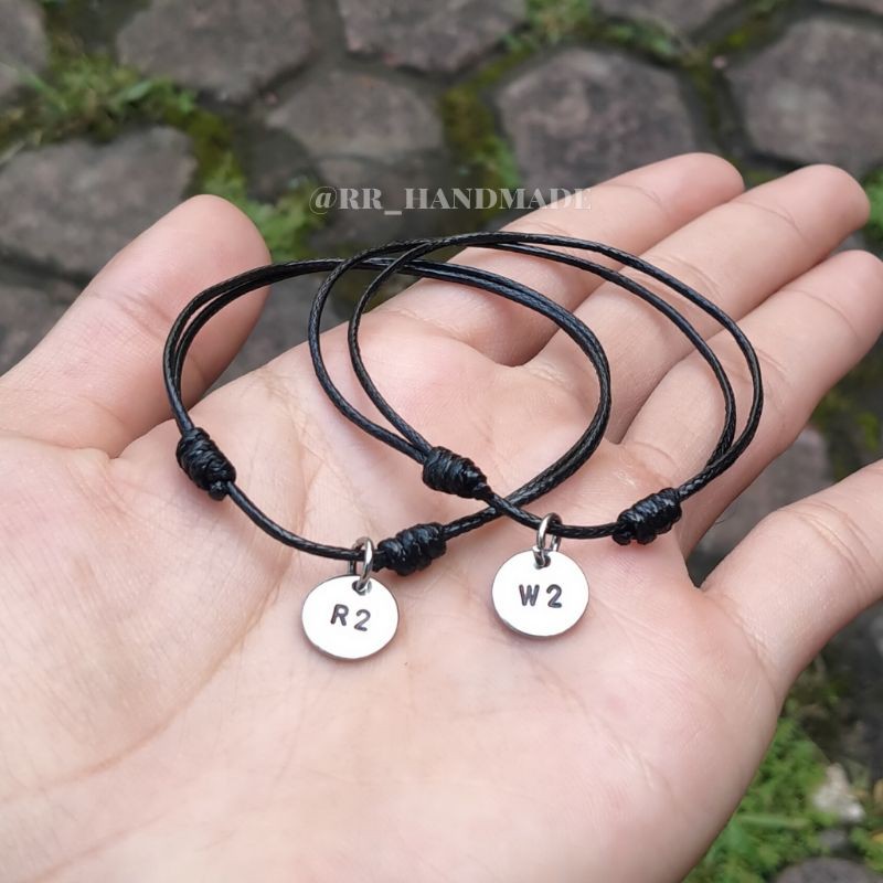 Jual RR_Handmade - Gelang custom inisial stainless steel ( khusus ...