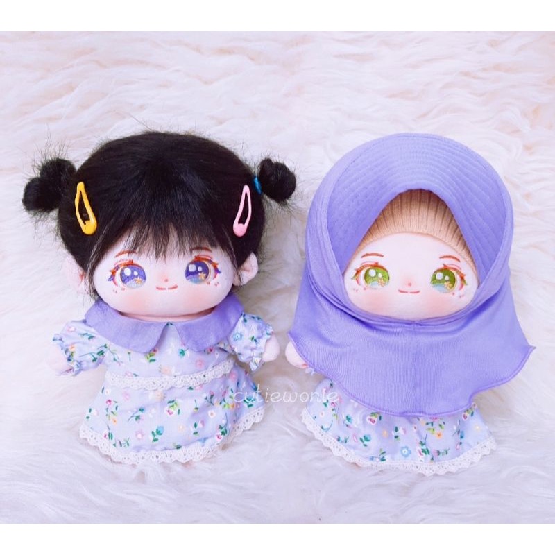 Jual (BAJU BONEKA) READY STOCK 20CM 15CM HIJAB DOLL CLOTHES BTS EXO NCT ...