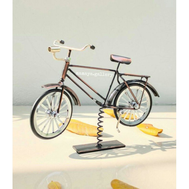 Jual Miniatur sepeda logam kawat | Shopee Indonesia