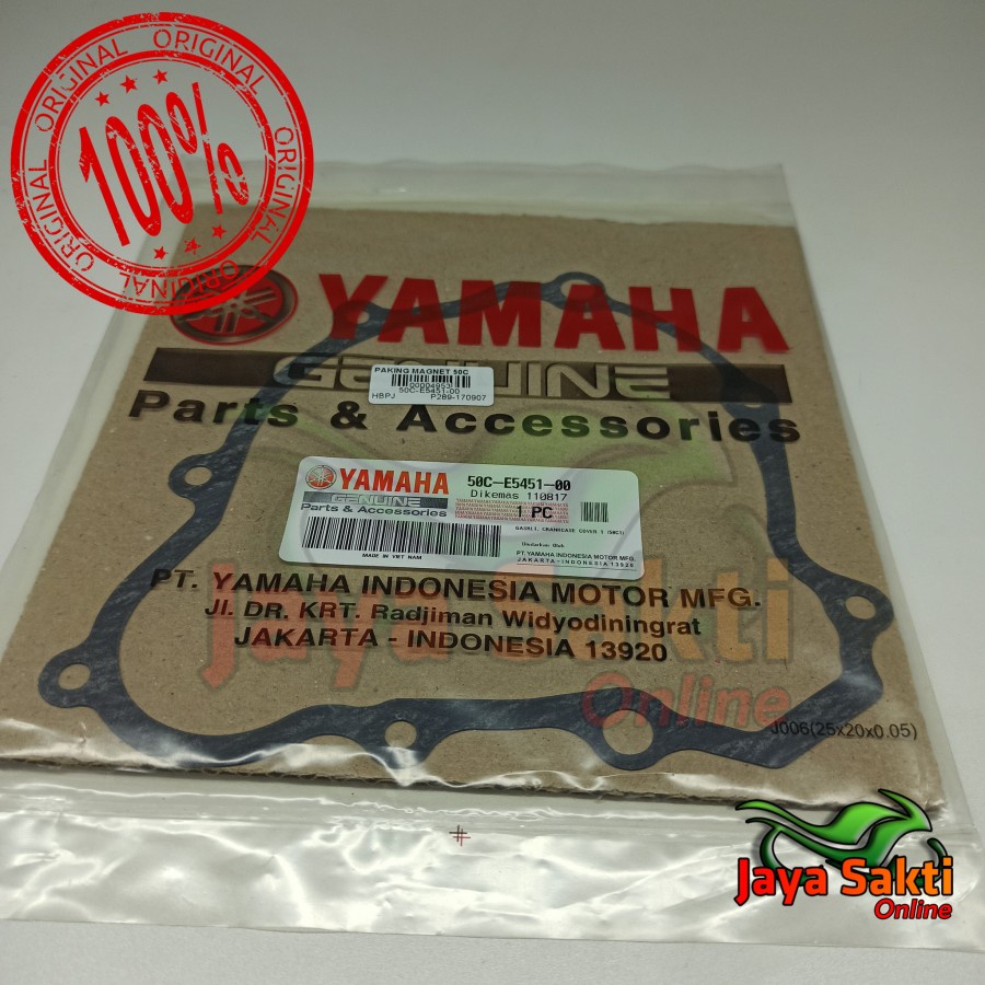 Jual PAKING MAGNET JUPITER MX 135 NEW 5 SPEED ASLI YAMAHA | Shopee ...