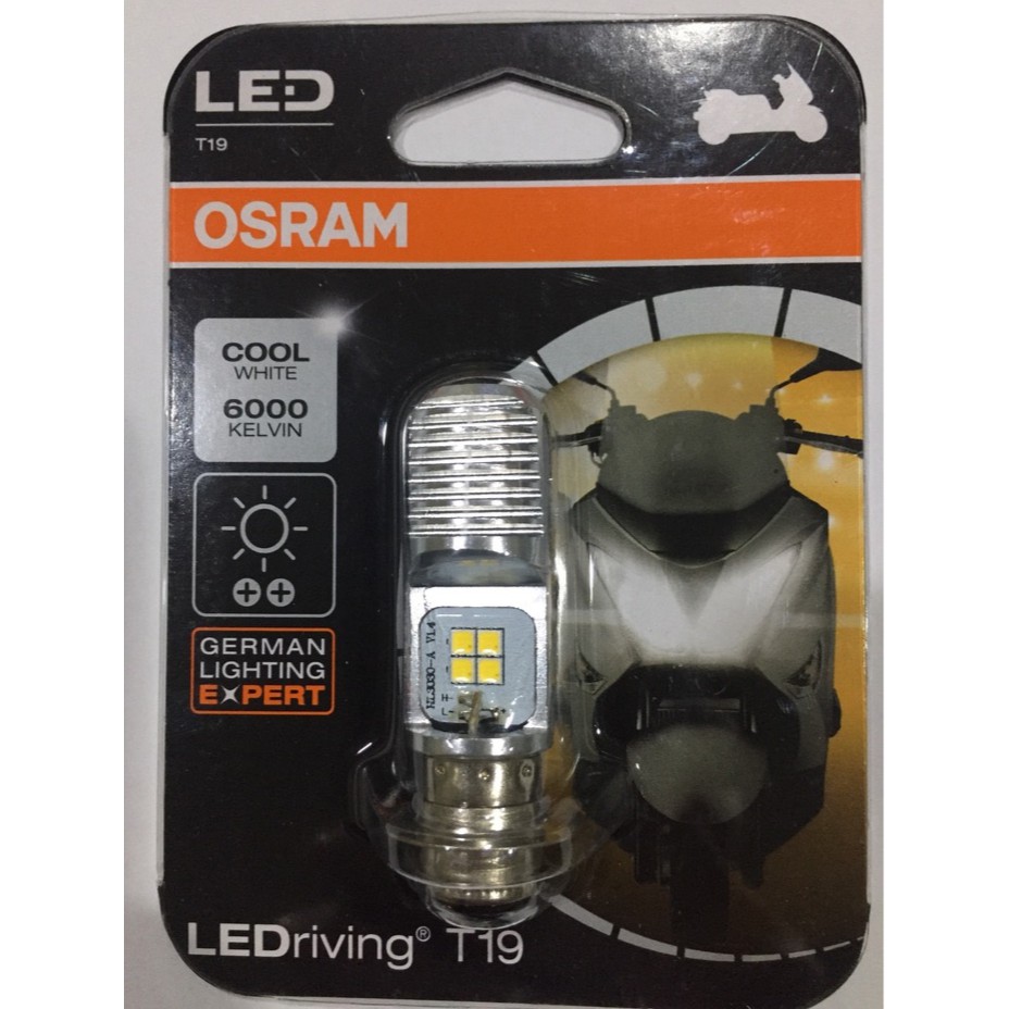 Jual SPECIAL !! Lampu Depan Motor LED T19 Osram Warna Putih untuk Bebek / Matic | Shopee Indonesia