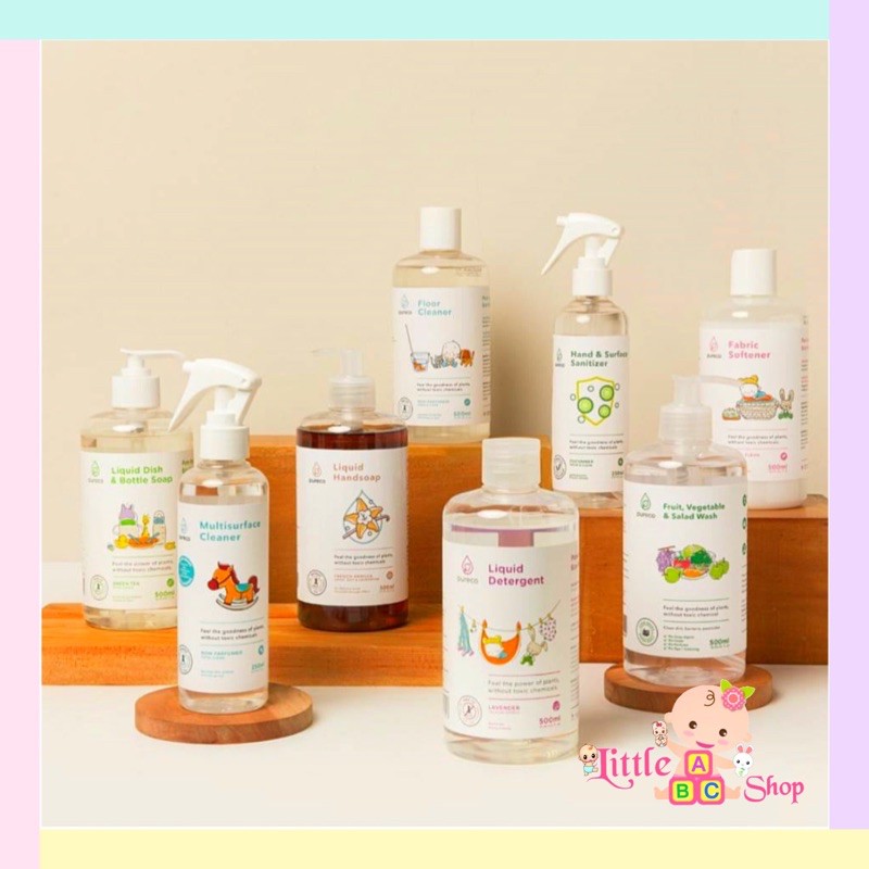 Jual Pureco 500ml- Liquid Deterjent /Liquid Dish & Bottle /Fabric ...