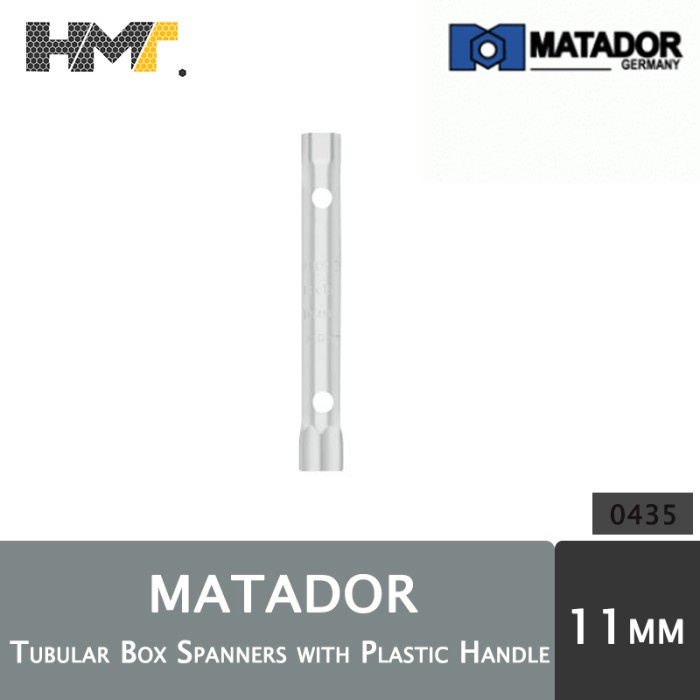 Jual MATADOR 0435 Tubular Box Spanners With Plastic Handles 11 x 230 mm ...