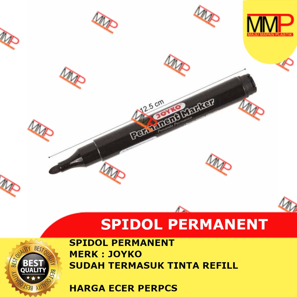 Jual Spidol Permanen / Permanent Marker / Spidol Besar / Spidol warna ...