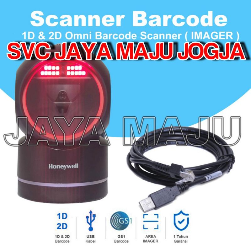 Jual HONEYWELL HF 680 - USB - 1D 2D || BARCODE SCANNER - IMAGER - ORBIT ...