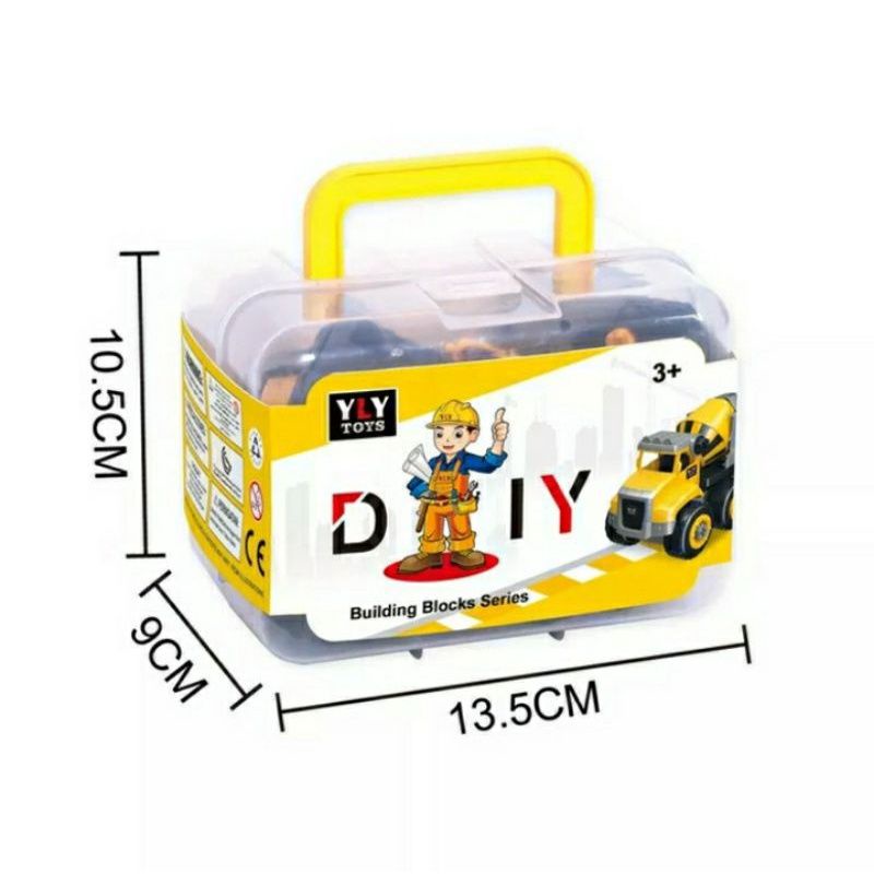 Jual Mainan anak mobil construction DIY bongkar pasang | Shopee Indonesia