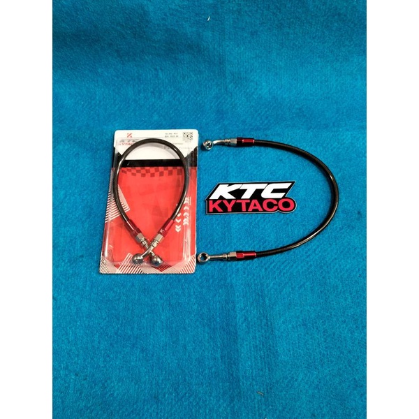 Jual selang rem ktc kytaco hitam karbon black Carbon uk 45cm buat blkg yg ada disc fu150 Vixion ...