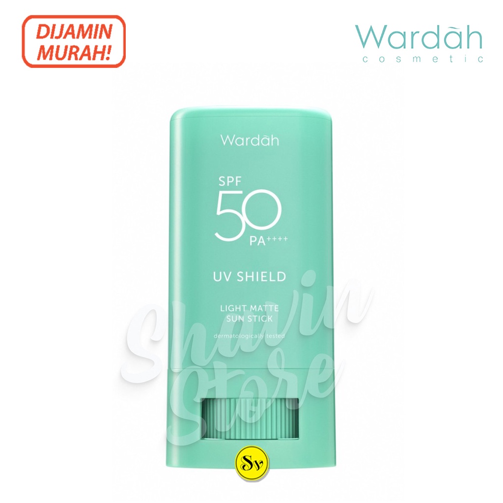 Jual Wardah UV Shield Light Matte Sun Stick SPF50 Sunscren Wajah ...