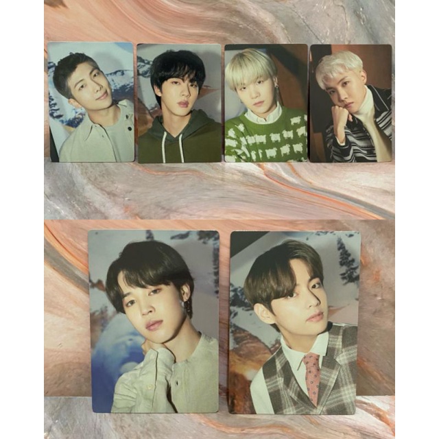 Jual BTS Official Little Wishes Photocard PC Special Gift 1 SPC RM Suga Jin Jhope Jimin V ...
