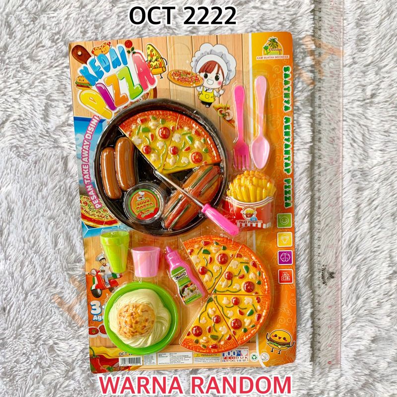 Jual MAINAN OCT 2222 KEDAI PIZZA JUAL JUALAN FAST FOOD SNACK MAKANAN ...