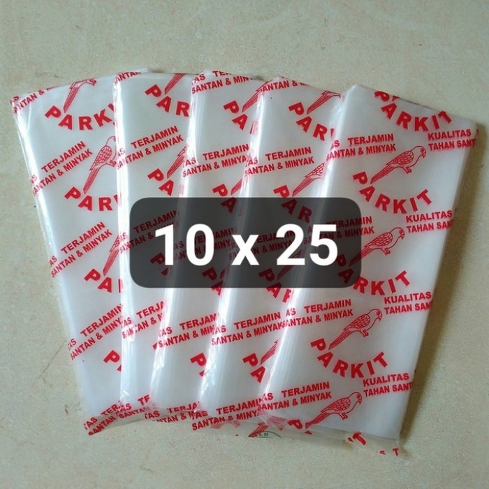 Jual Plastik PE Parkit 10x25 - plastik Ikan Cupang - Plastik Es Santan - PE | Shopee Indonesia