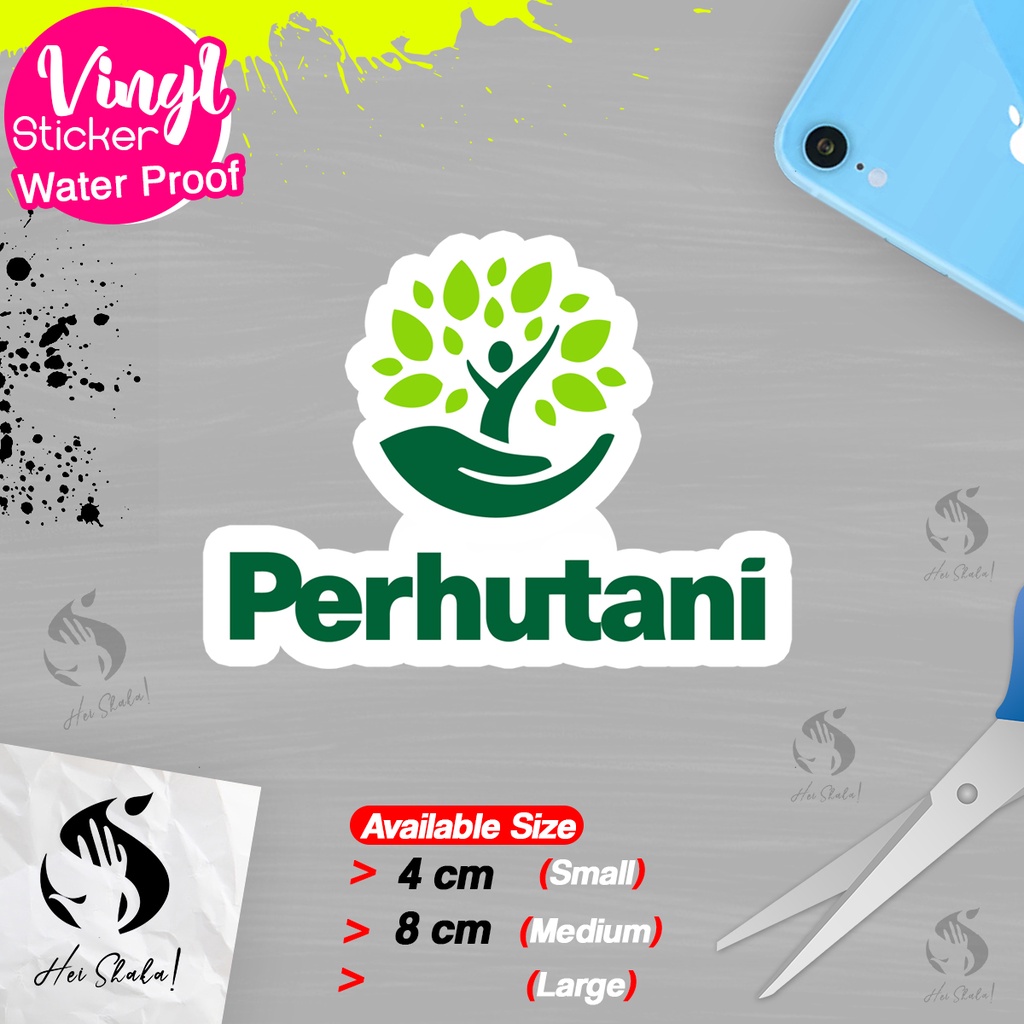 Jual Stiker Perhutani Perum Kehutanan Negara Sticker Logo Perusahaan ...