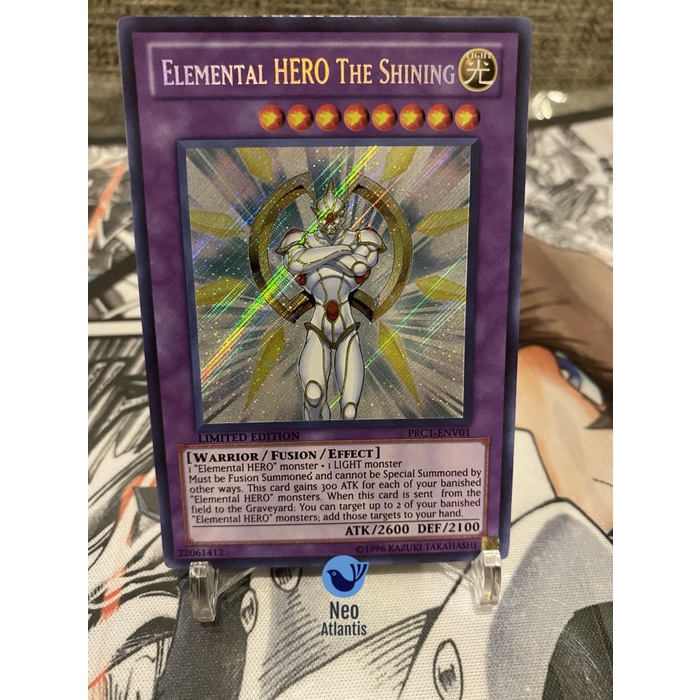 Jual YUGIOH TCG Elemental Hero The Shining - PRC1-ENV01 - Secret Rare ...