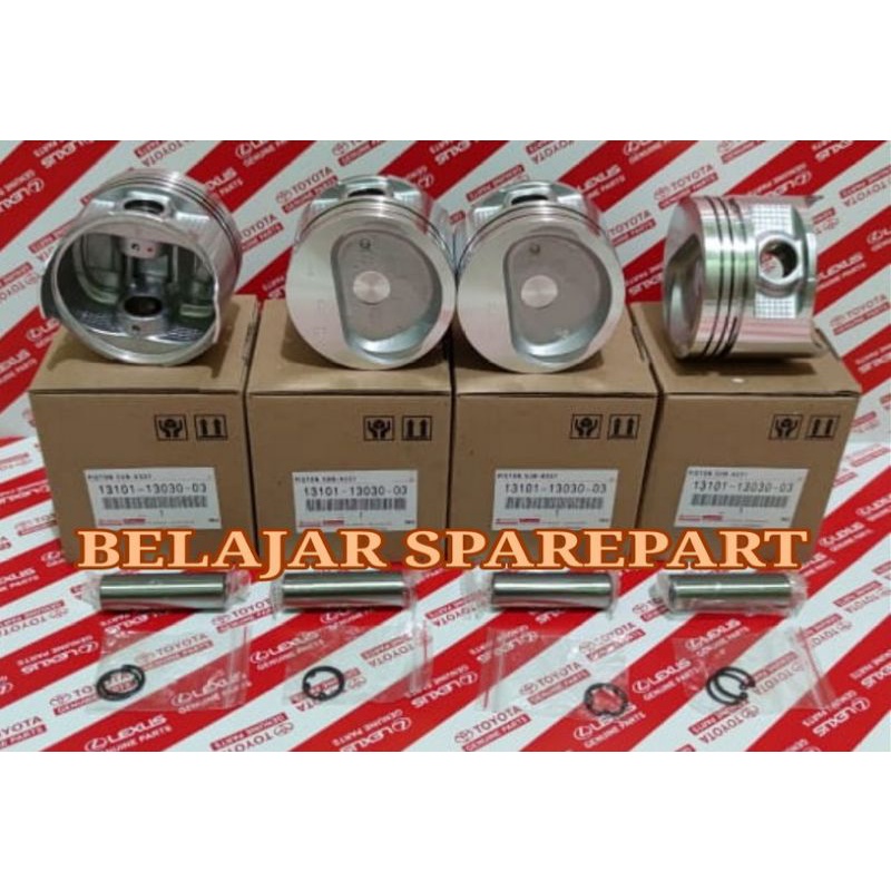Jual Piston Assy Set Toyota Kijang 5K STD 13101-13030 | Shopee Indonesia