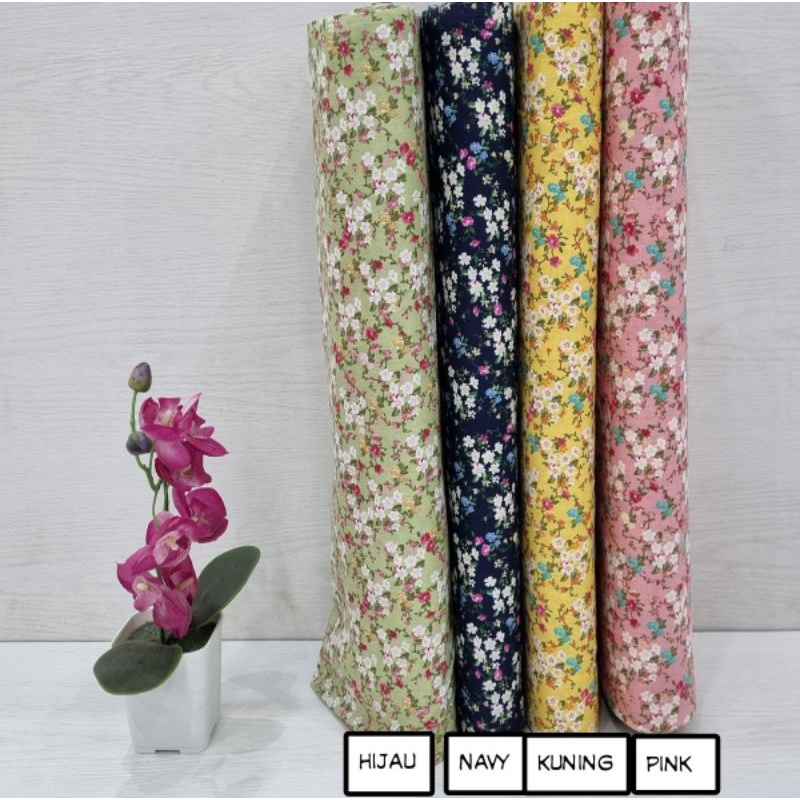 Jual Kain Katun Motif Cherry Mix Kecil (Harga per 0,5m) | Shopee Indonesia