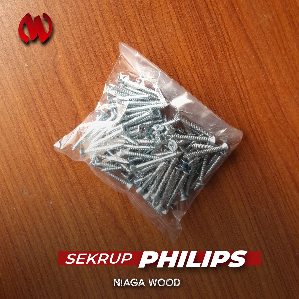 Jual Self Tapping Screws Sekrup Philips F+AB #6x2 #10x2 20 Pcs | Shopee ...